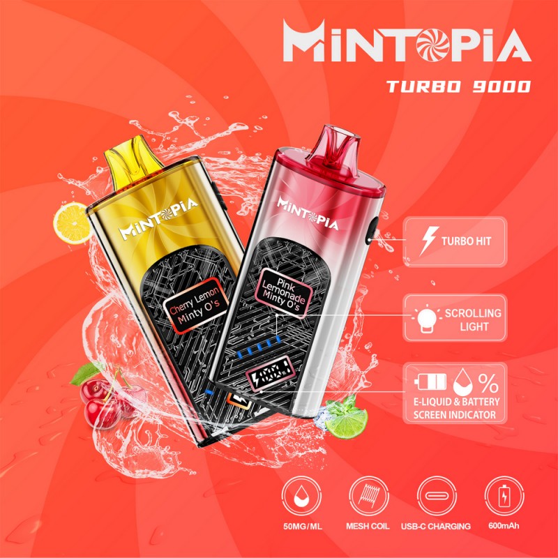 MiNTOPiA Turbo 9000 Disposable 5%